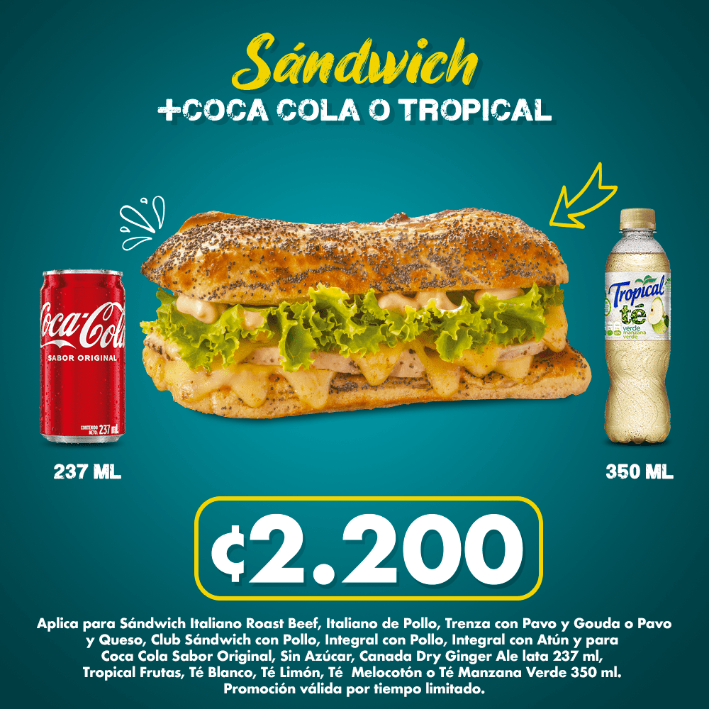 Combos de comida preparada - AMPM